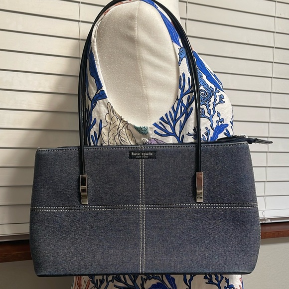 kate spade | Bags | Kate Spade Denim Shoulder Bag | Poshmark